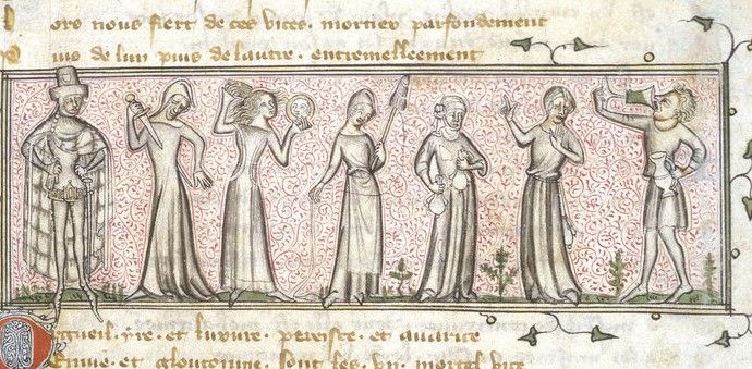 Artistic Representations of the 7 Deadly Sins – æsthetic triangle