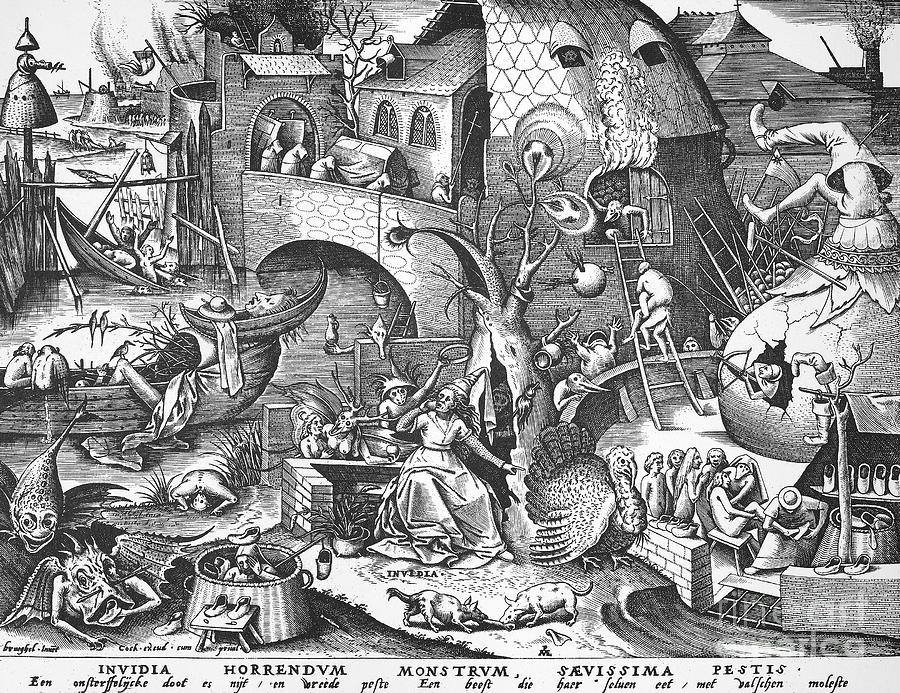 Artistic Representations of the 7 Deadly Sins – æsthetic triangle