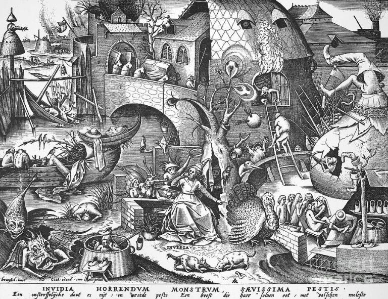 Artistic Representations of the 7 Deadly Sins – æsthetic triangle