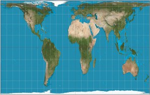 Mapping the 20th Century: The Peters Projection Map – æsthetic triangle